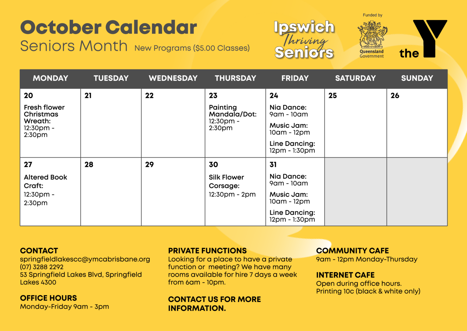 Ipswich Thriving Seniors - Seniors Month New Programs - Queensland ...