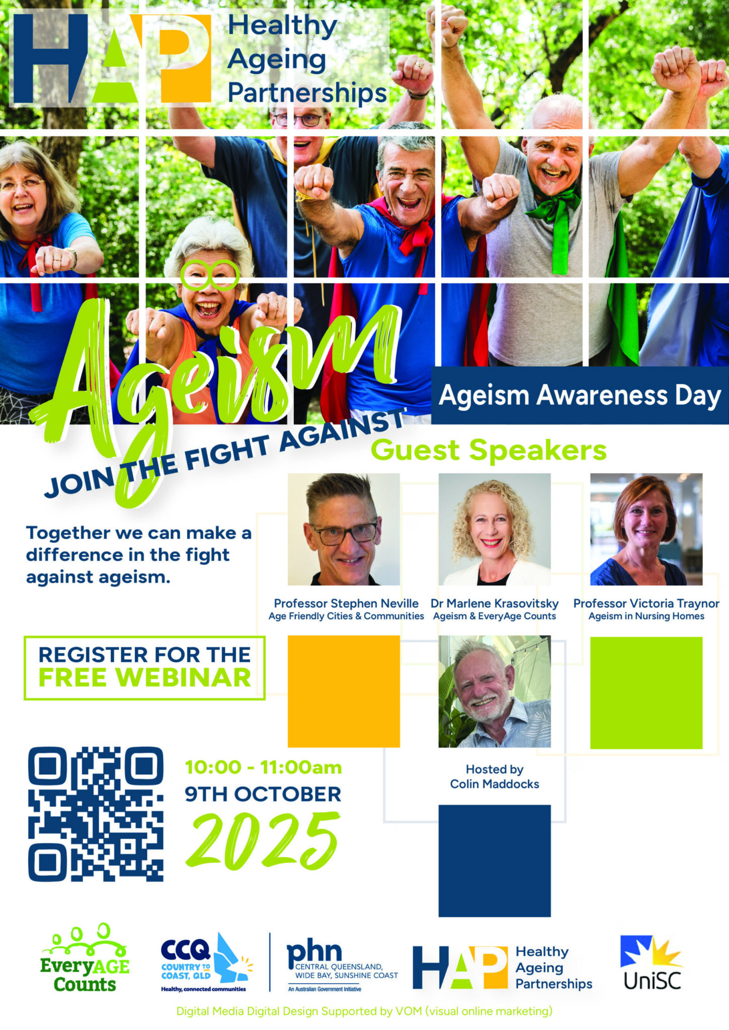 Ageism Awareness Day Webinar - Queensland Seniors Month