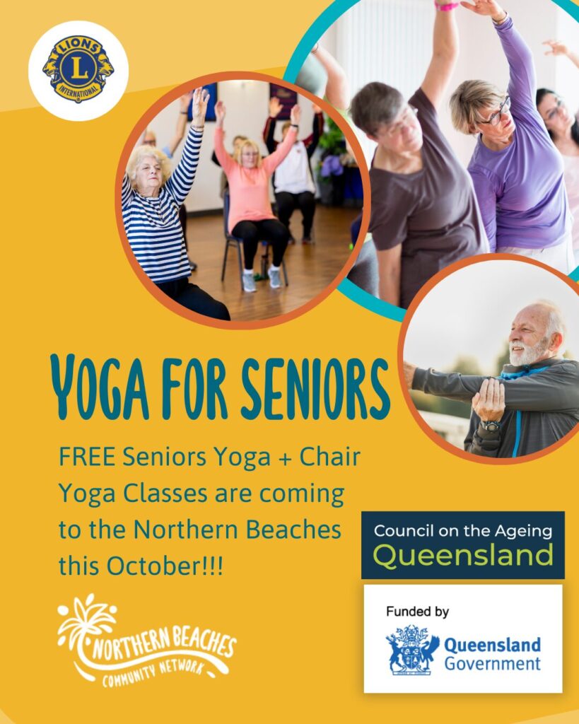 Seniors Yoga – Mackay Northern Beaches - Queensland Seniors Month