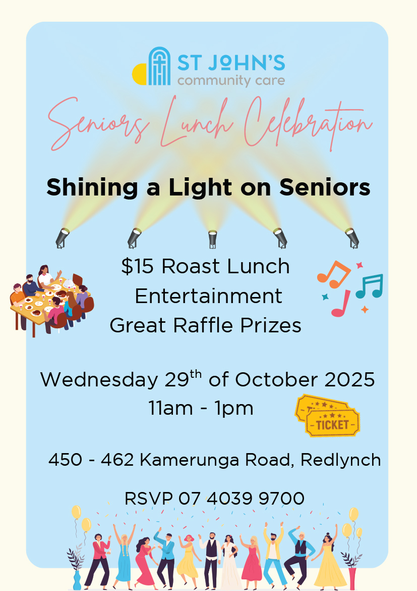 St Johns Community Care Senior Celebration - Queensland Seniors Month